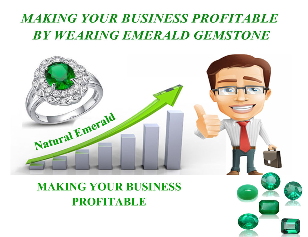 -:MAKING YOUR BUSINESS PROFITABLE BY WEARING EMERALD GEMSTONE:-