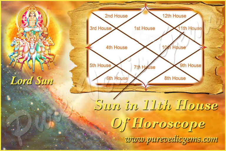 Sun in the 11th House of Horoscope / Benefits of Sun in Eleventh House ...