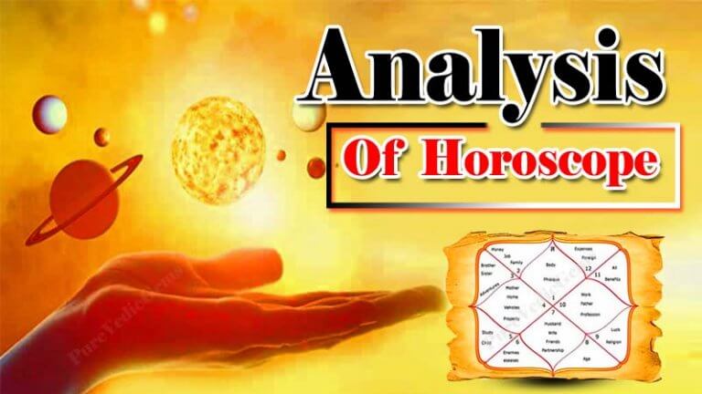 Analysis of the houses and planets is necessary to make accurate ...