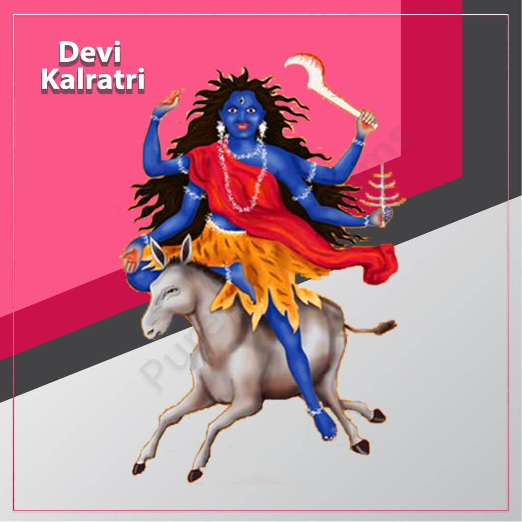 Seventh Manifestation of Goddess Durga-(Maa Kalaratri )