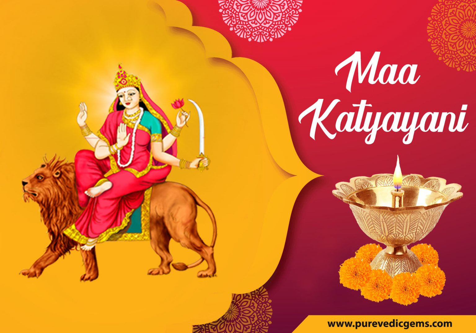 Maa Katyayani: Exploring the Sixth Form of Goddess Durga for Spiritual ...